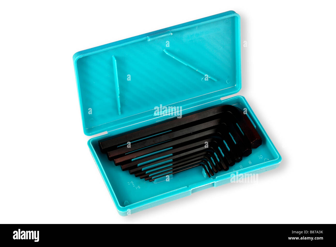 Allen keys kit Stock Photo - Alamy