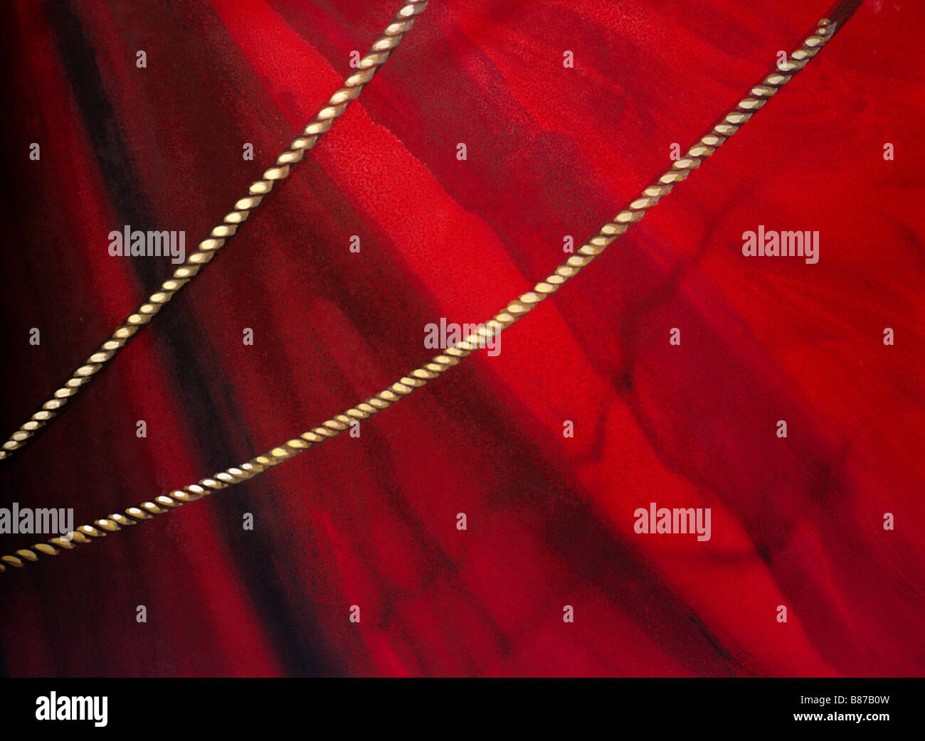 Painted backdrop. Stage curtain Stock Photo - Alamy