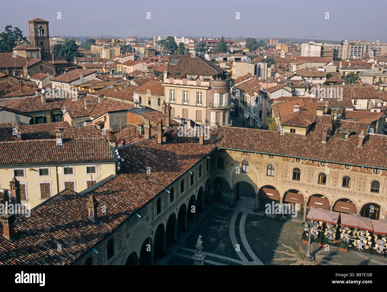 Vigevano aerial hi-res stock photography and images - Alamy