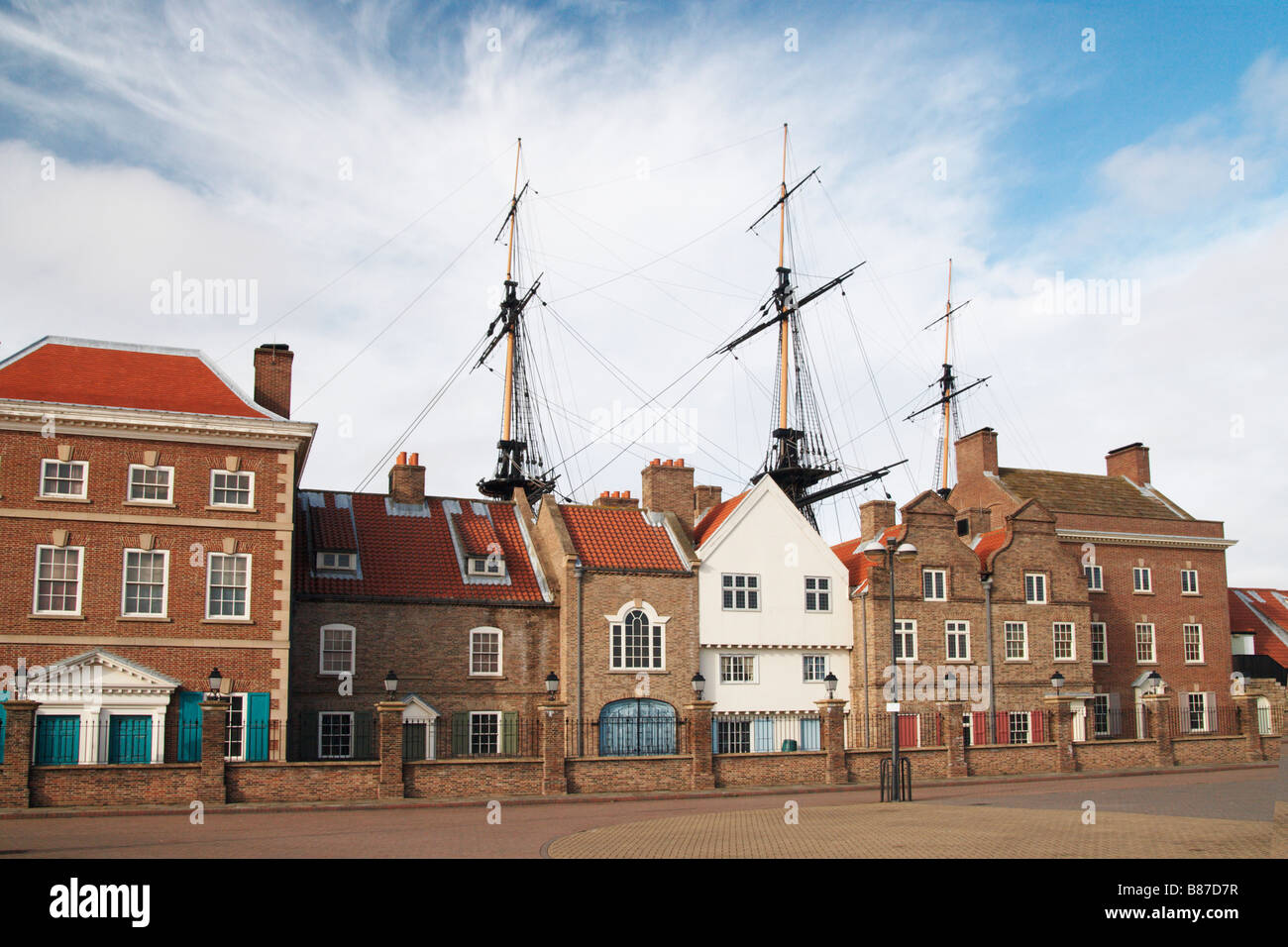 Hartlepool historic quay, Hartlepool, England, United kingdom Stock ...
