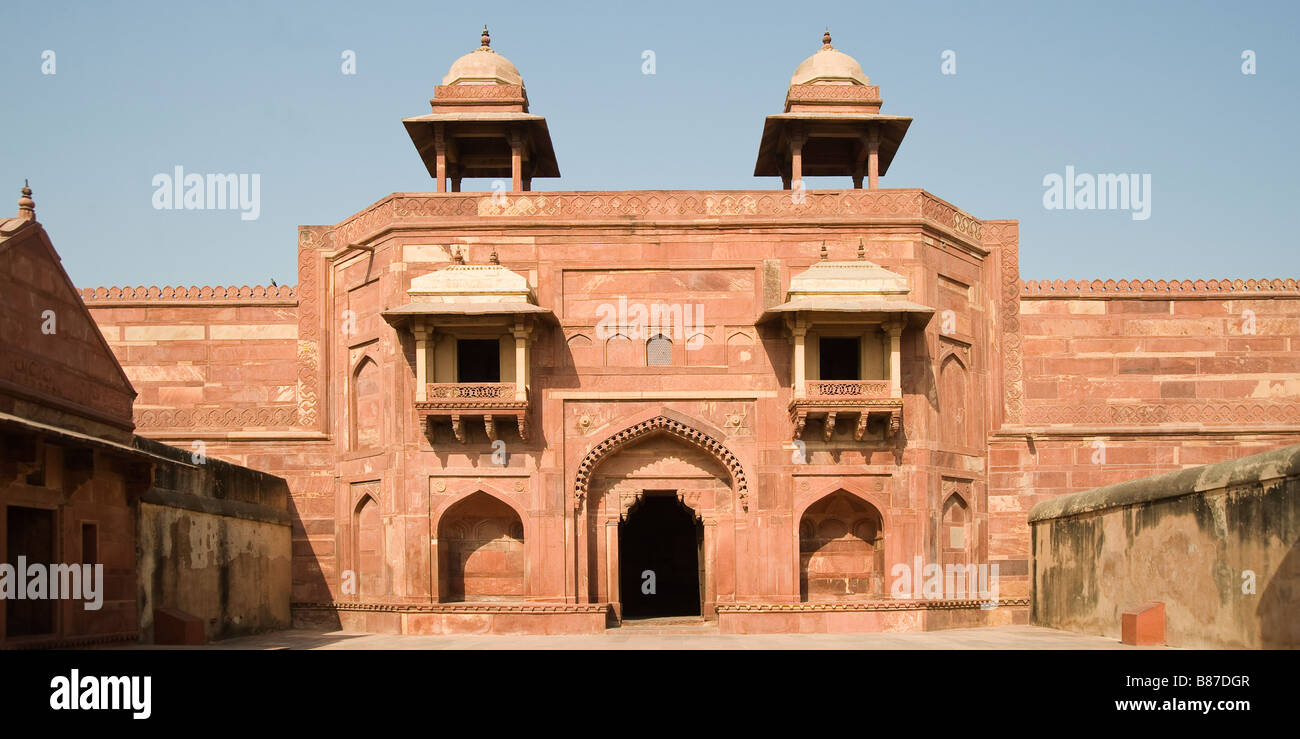 Jodhbai s palace Akbar harem Fatehpur Sikri Stock Photo - Alamy
