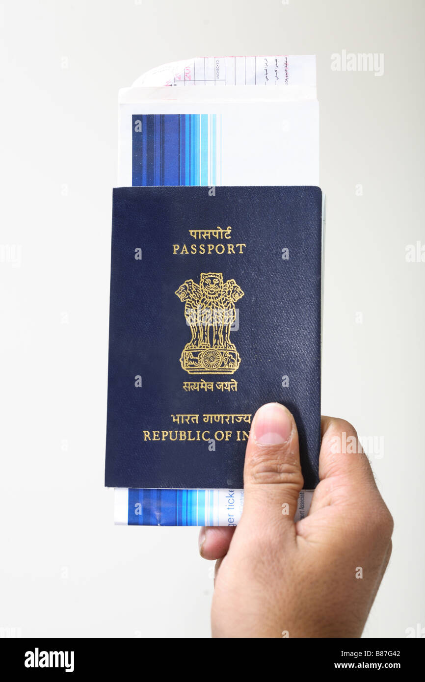 Close up of a passport Stock Photo - Alamy