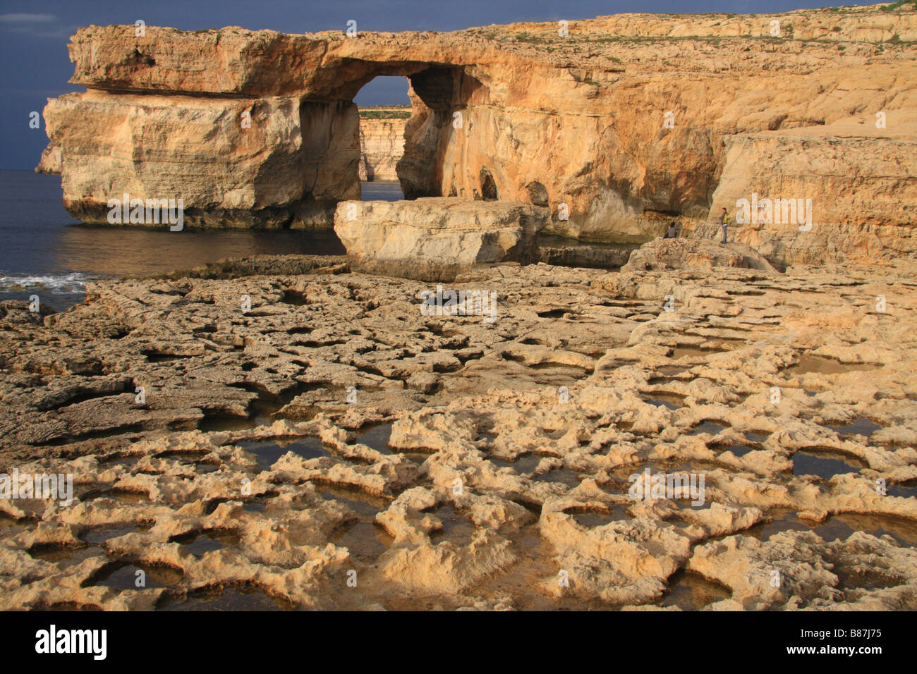 Azur Window at Dwejra, Gozo, Malta Stock Photo - Alamy