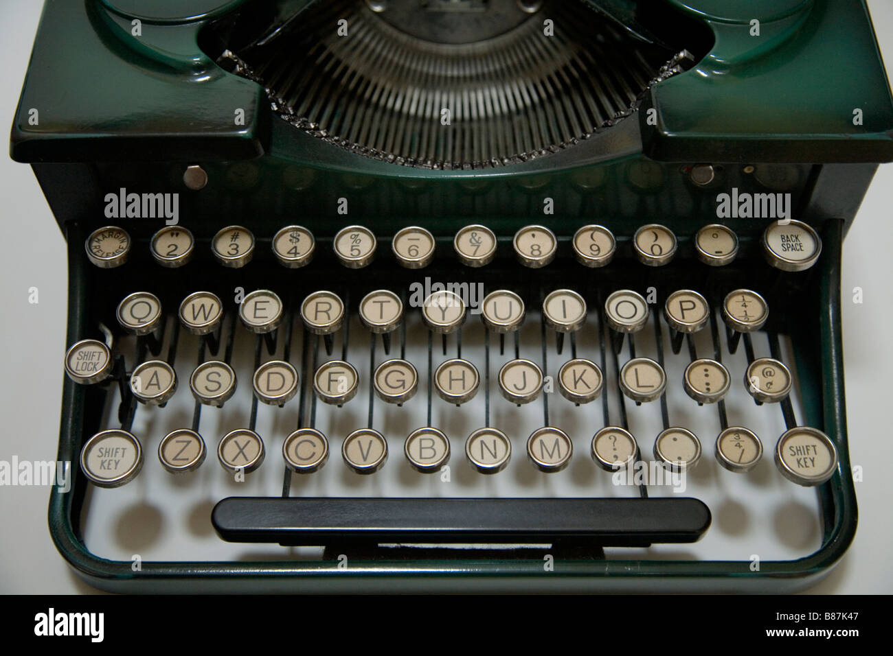 Photo of an old typewriter Stock Photo - Alamy