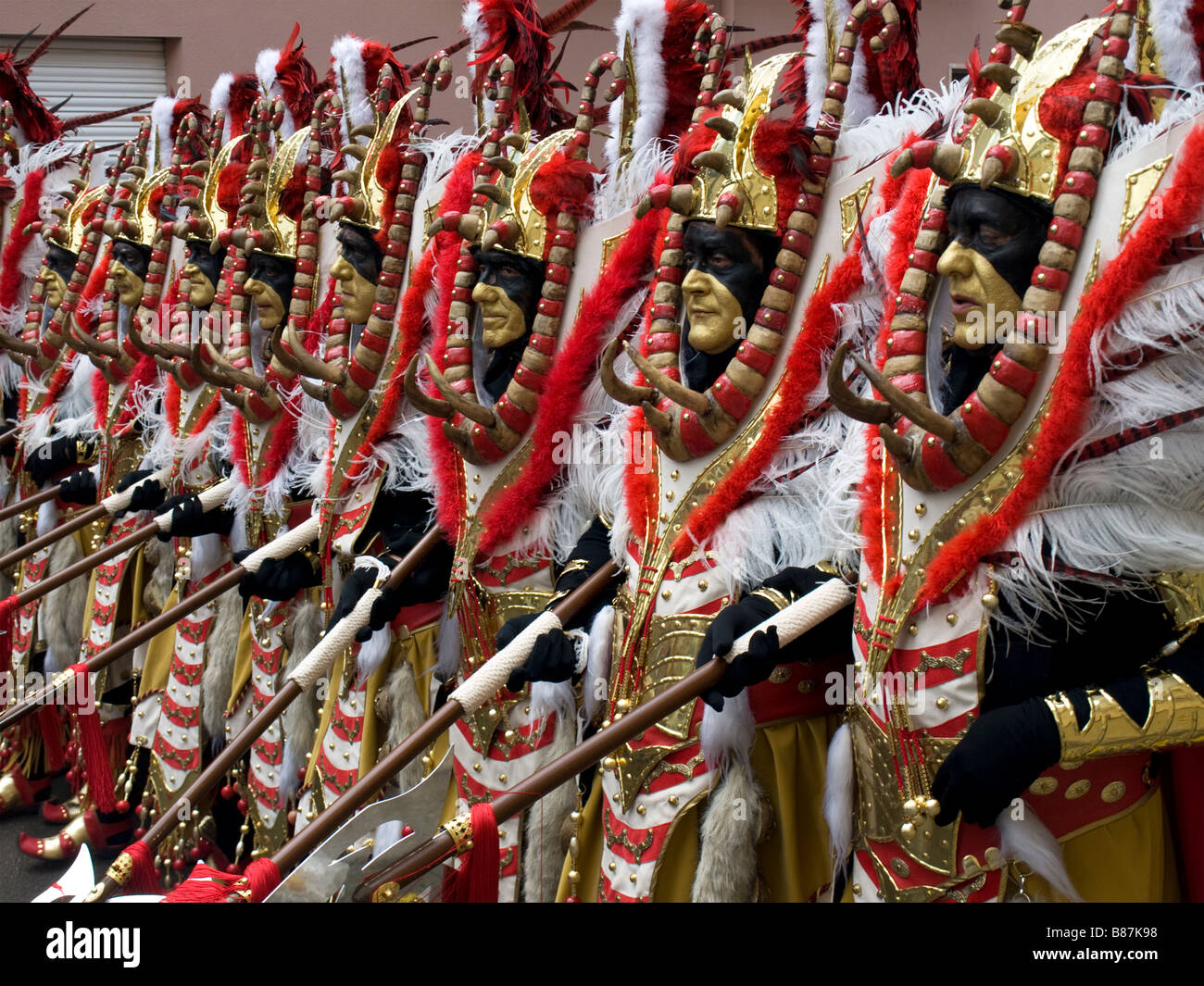 Moors and Christians Parade, Spain Stock Photo - Alamy