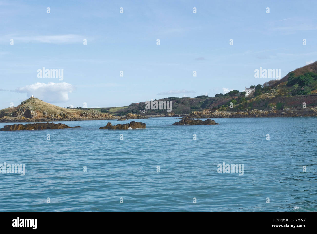 Herm and Jethou, Channel Islands Stock Photo - Alamy