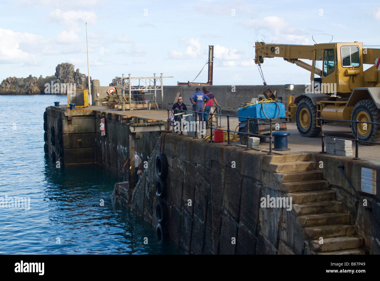 Sark harbour hi-res stock photography and images - Alamy