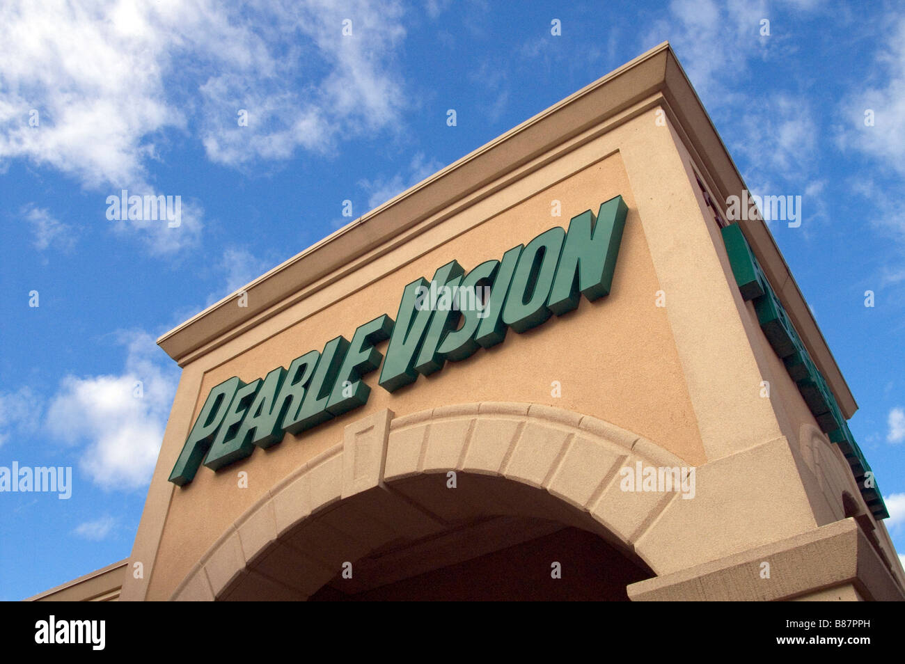 Pearle Vision Store Retail Eyeglasses Retailer Storefront Stock Photo ...