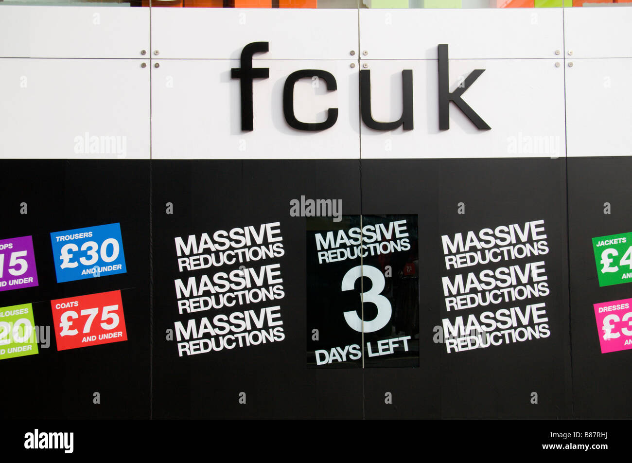 Fcuk french connection logo hi-res stock photography and images - Alamy