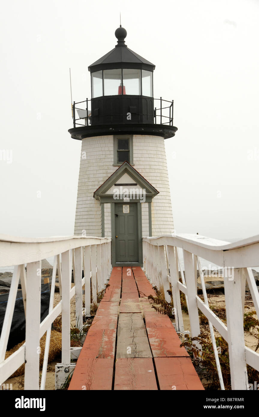 Brant Point Lighthouse, Nantucket Island, MA Stock Photo - Alamy