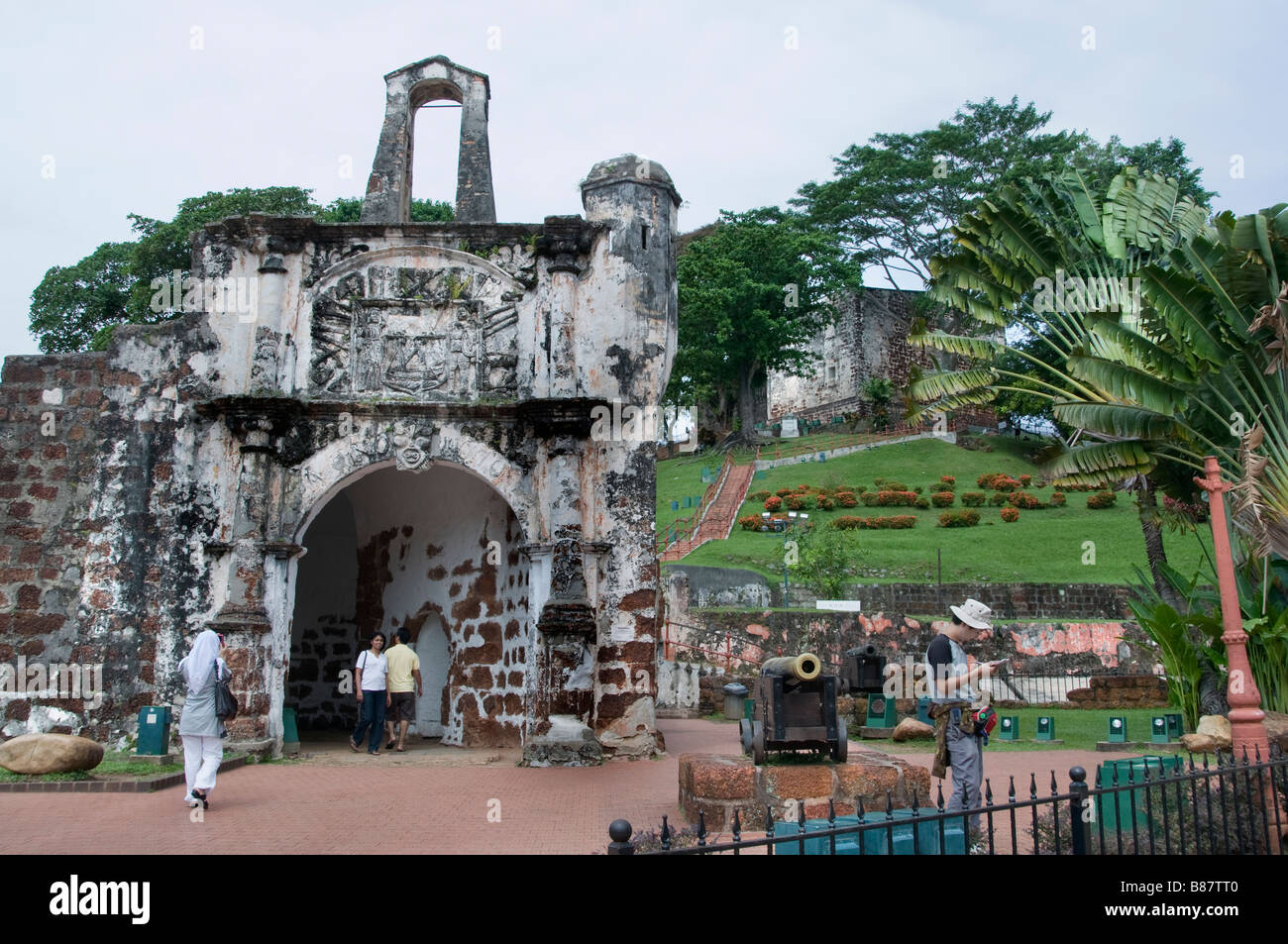 Malacca Malaysia Malaysian Dutch Portuguese Fort Holland Portugal ...