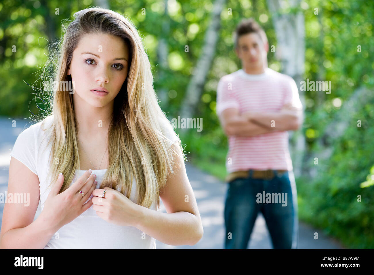 Couple liking love hi-res stock photography and images - Alamy