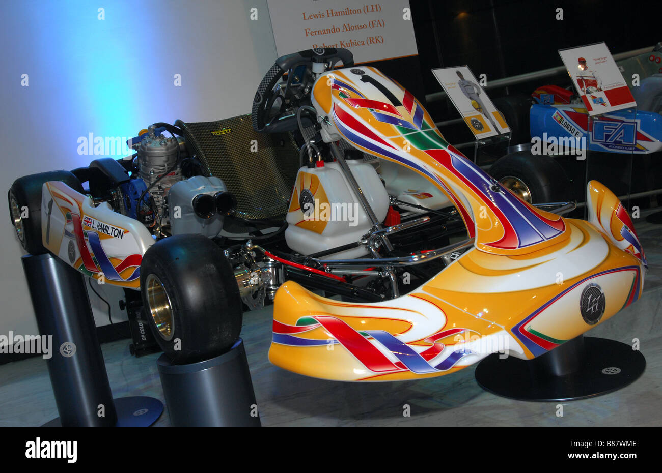 CIK FIA Karting Adwards, Hamilton LH Kart, Monaco Stock Photo - Alamy