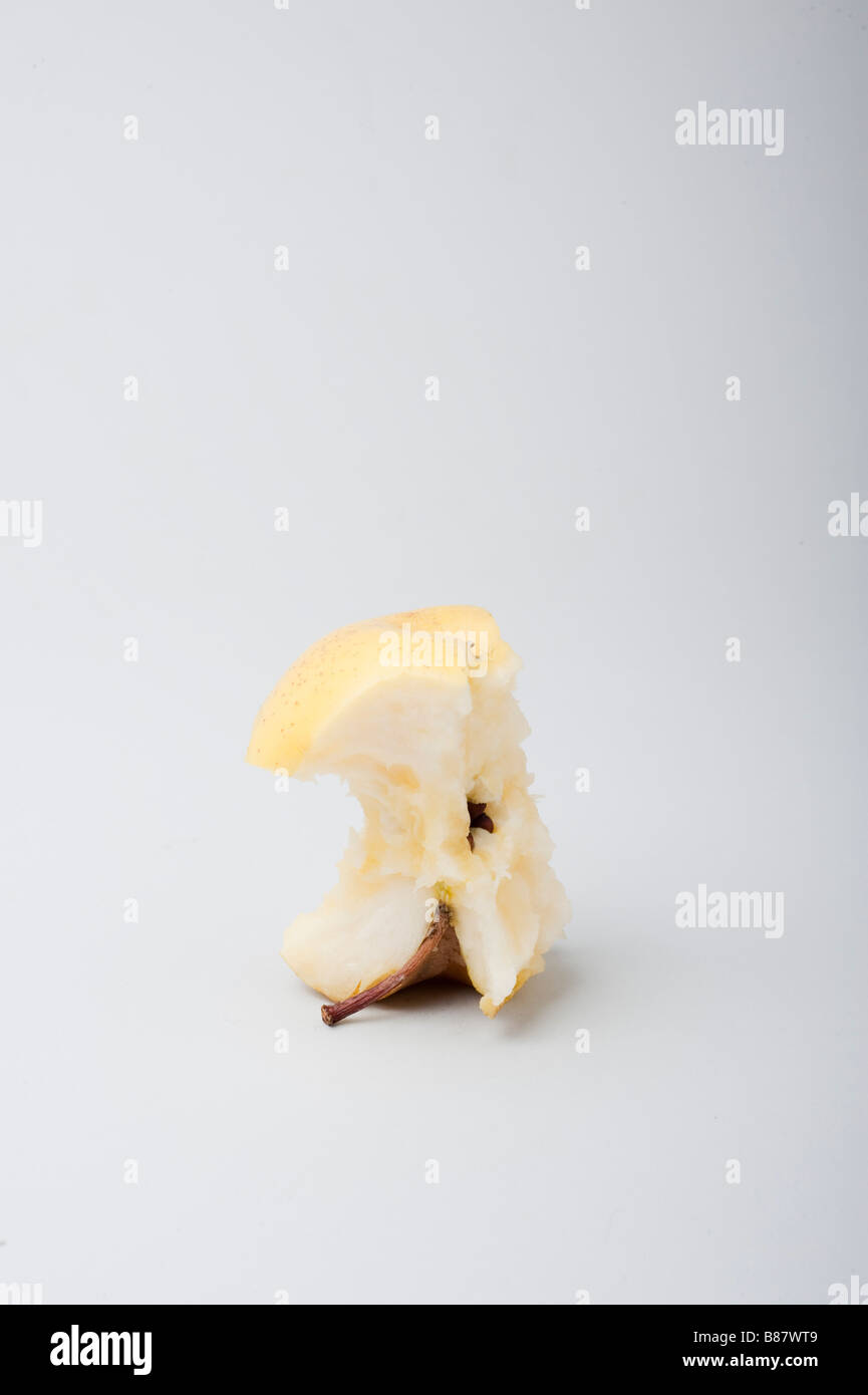 A set of six images of an apple being eaten on white background For the ...