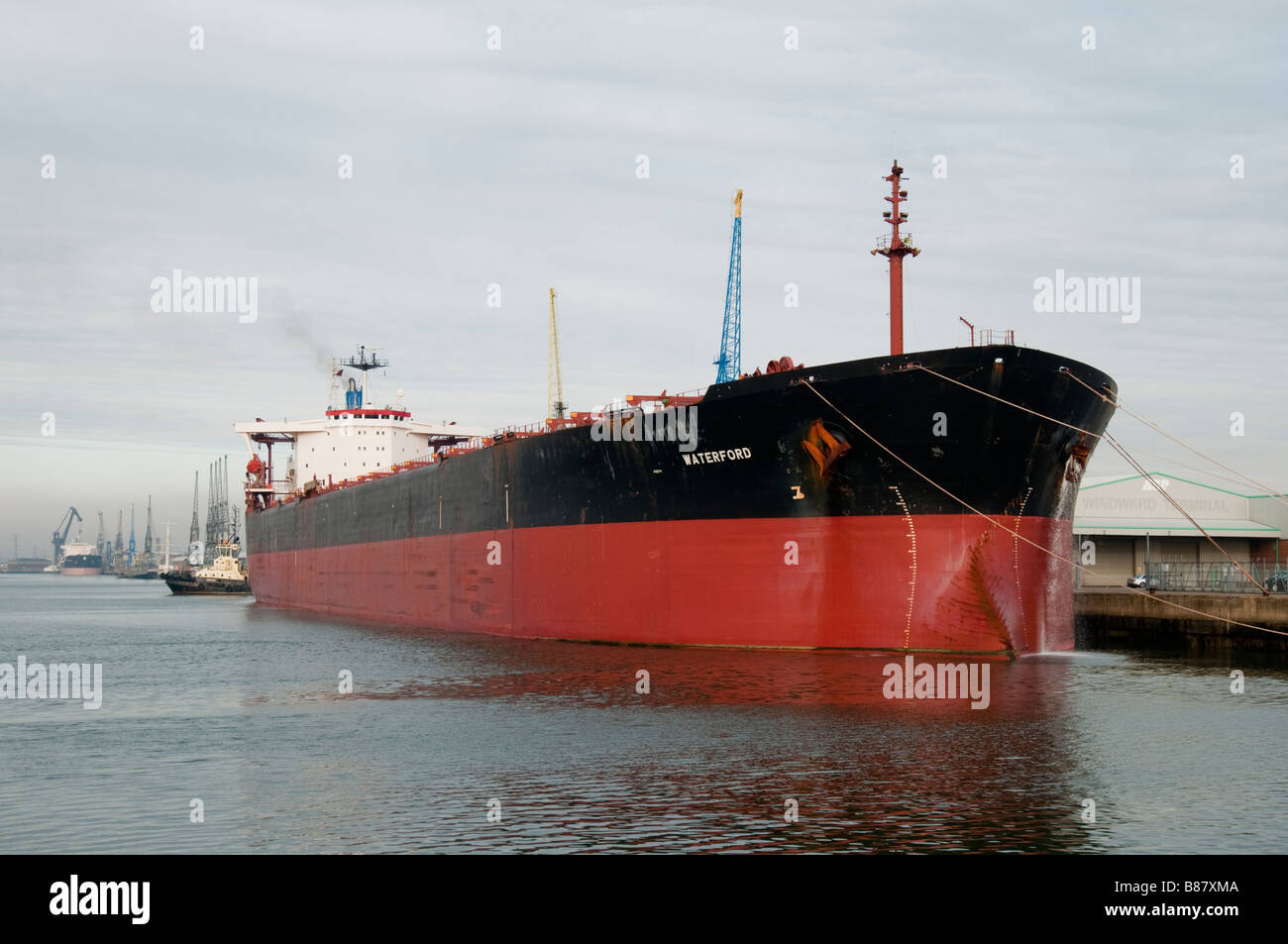 Bulk carrier Waterford at 101 berth in the Western Docks in Southampton ...