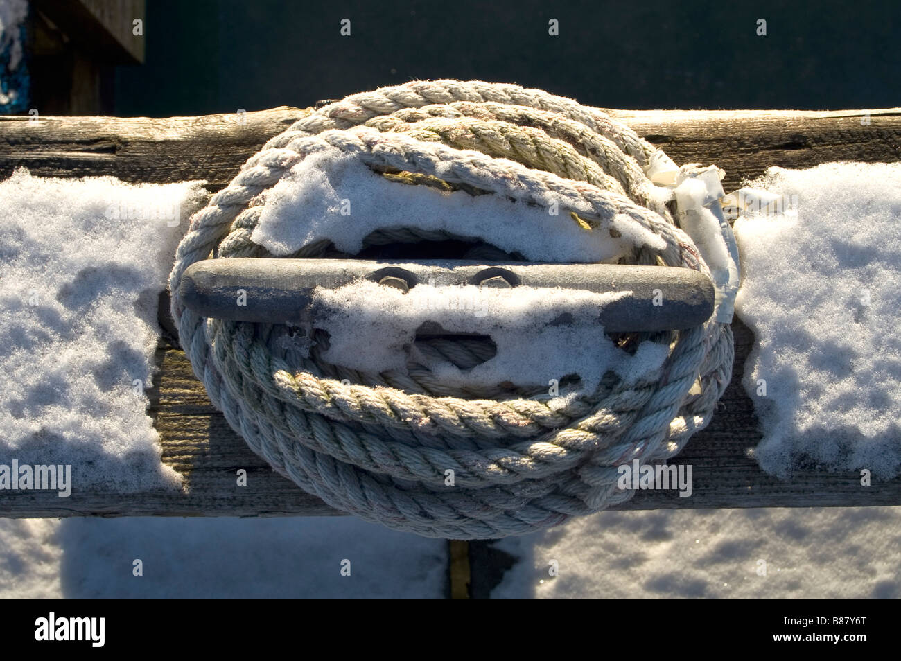 Seward Alaska Resurrection Bay Waterfront dock Tie Off Rope marina ...