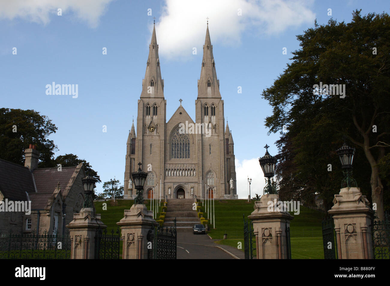 St Patrick's Roman Catholic Cathedral, Armagh, Northern Ireland Stock ...