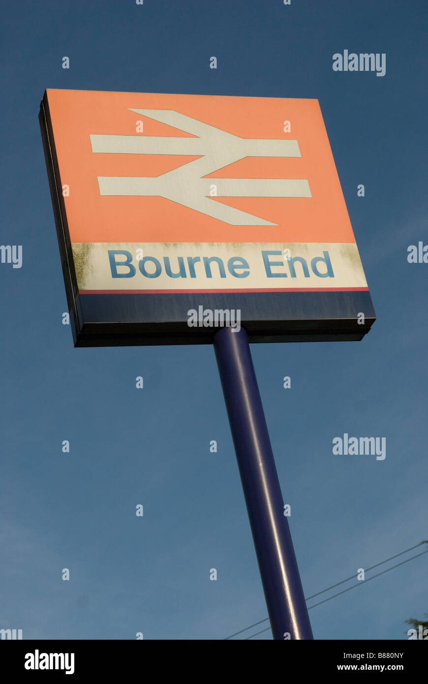 Br station sign hi-res stock photography and images - Alamy