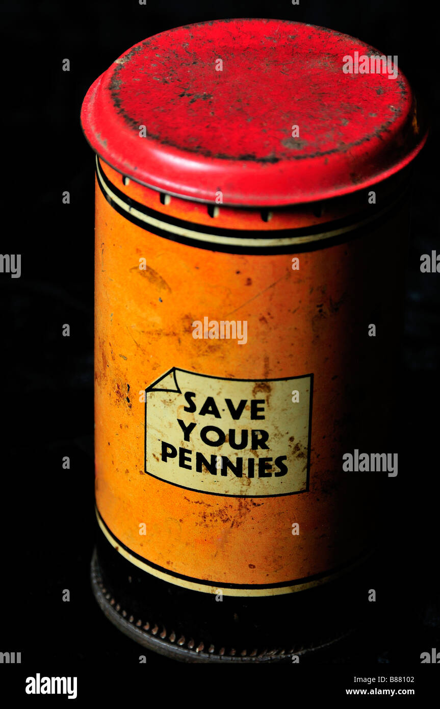 save your pennies Stock Photo - Alamy