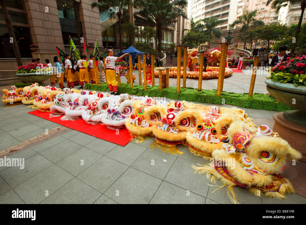 Part of the Chinese Lion Dance activities to celebrate the Lunar New ...