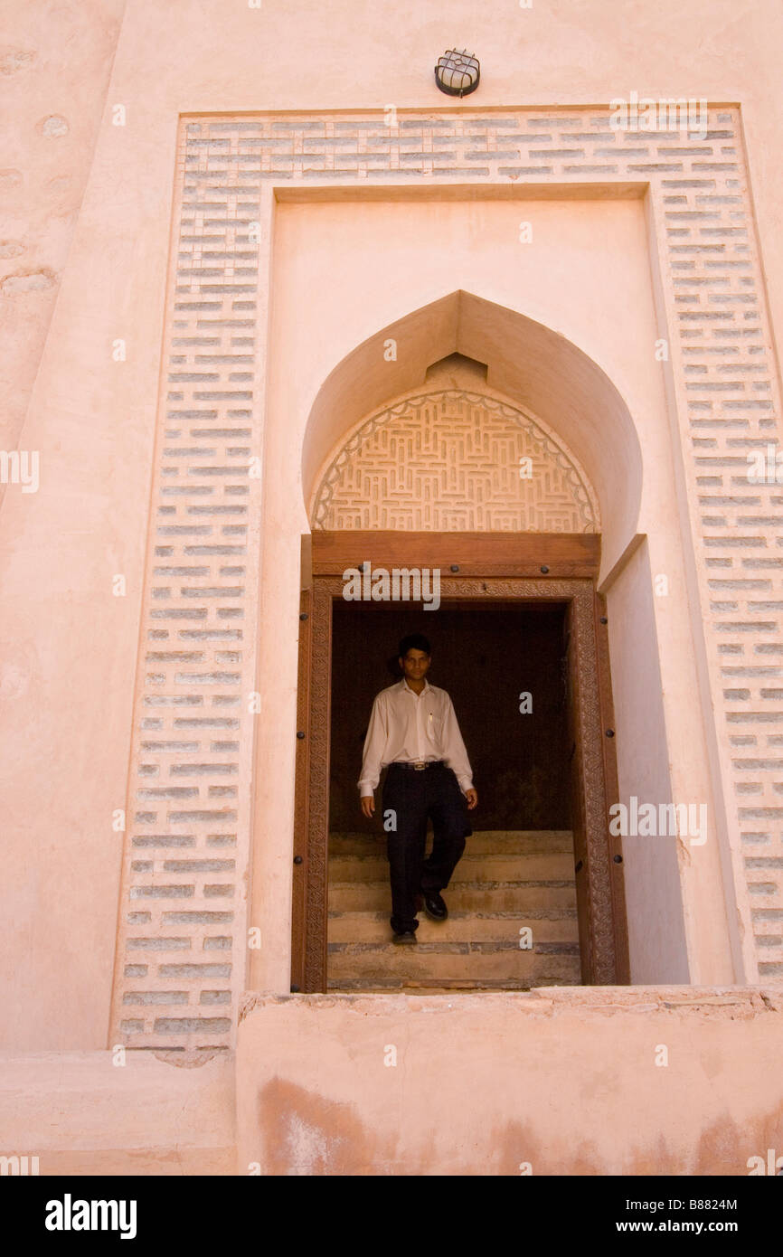 The fort build by Portugese in 16th century on the desert Empty Quarter ...