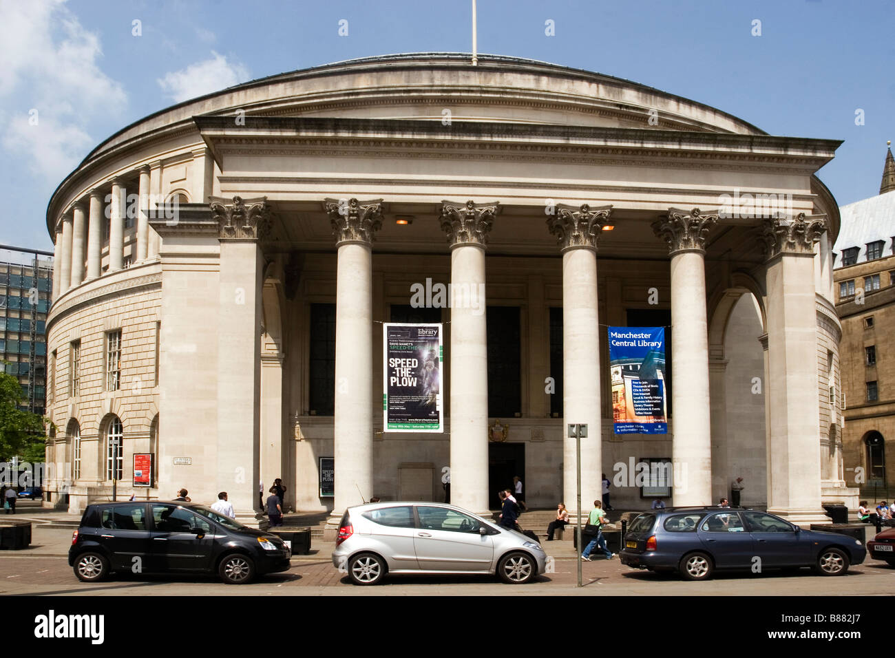 Libraries manchester hi-res stock photography and images - Alamy