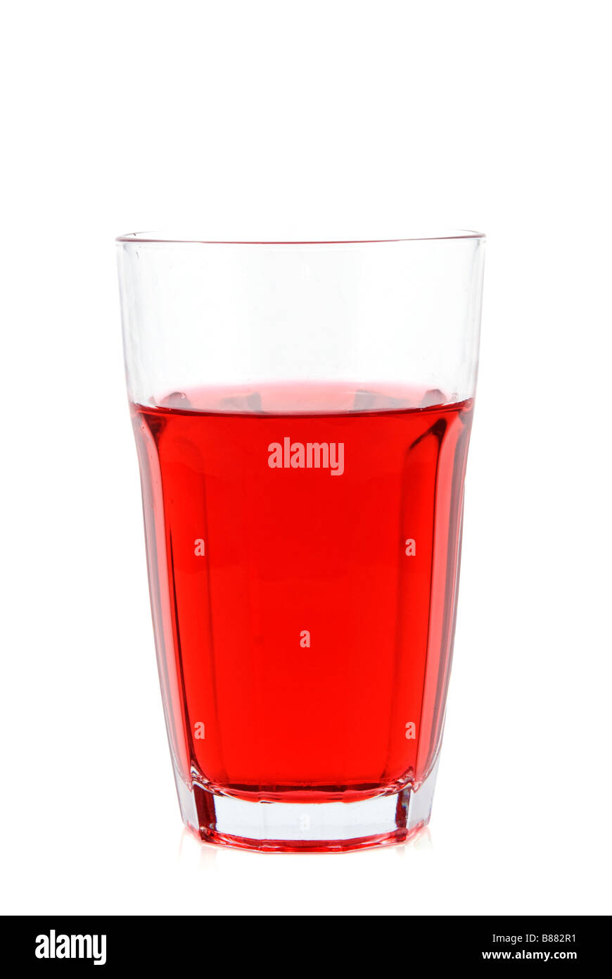 glass of cranberry juice Stock Photo - Alamy