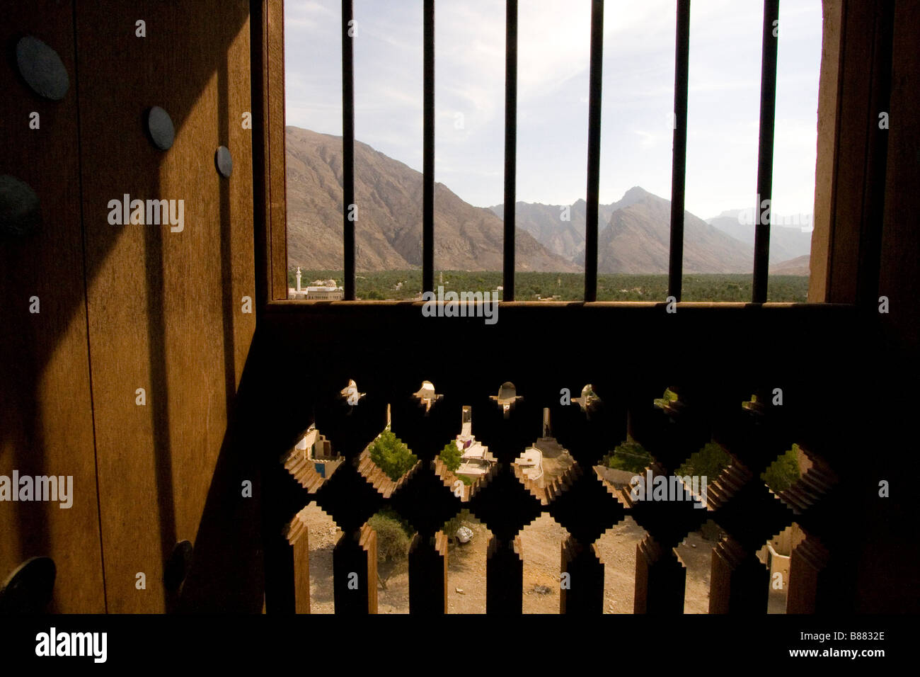 The fort build by Portugese in 16th century on the desert Empty Quarter ...