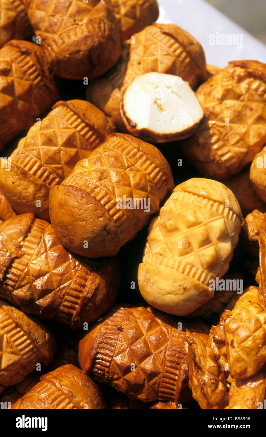 eastern europe poland tatra mountains zakopane smoked cheeses in the ...