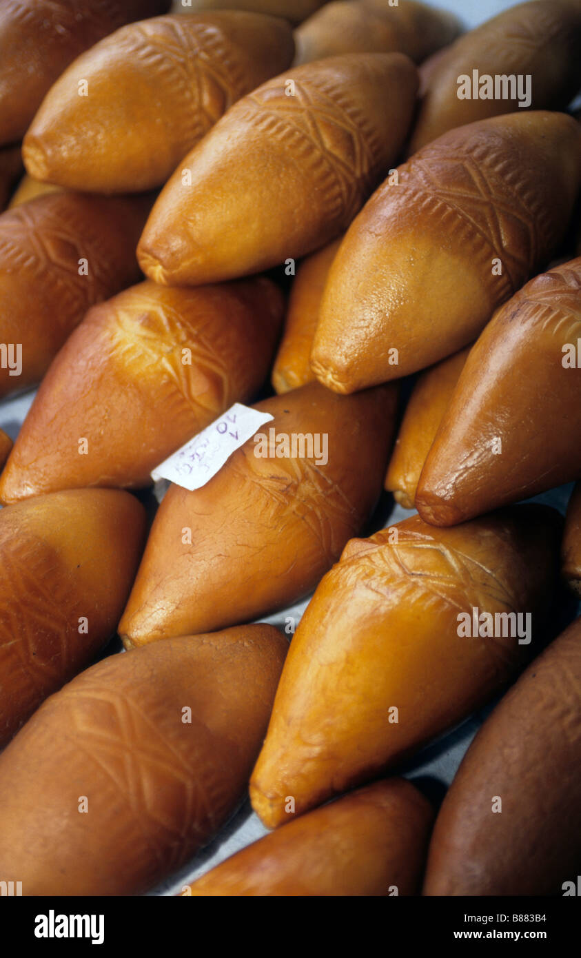 eastern europe poland tatra mountains zakopane smoked cheeses in the ...