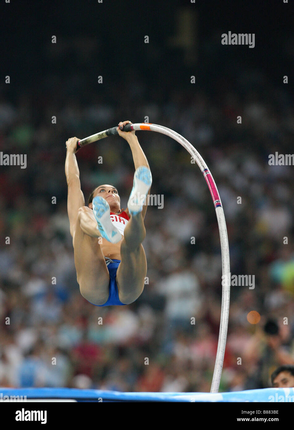 Yelena isinbayeva vault hi-res stock photography and images - Alamy