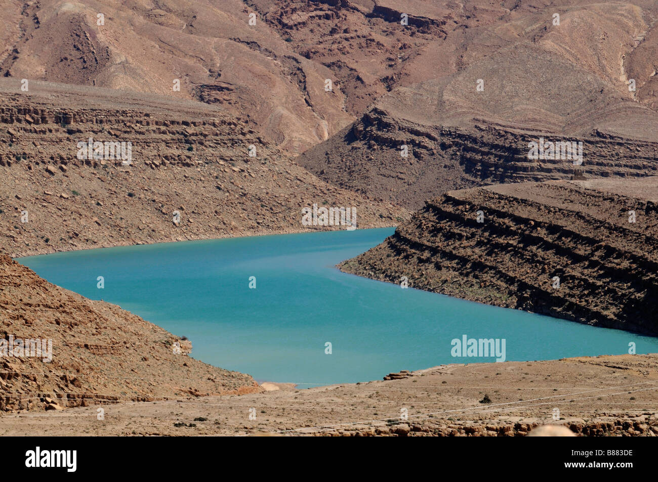 Morocco africa lake hi-res stock photography and images - Alamy