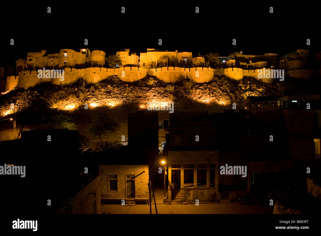 Rajasthan desert night hi-res stock photography and images - Alamy