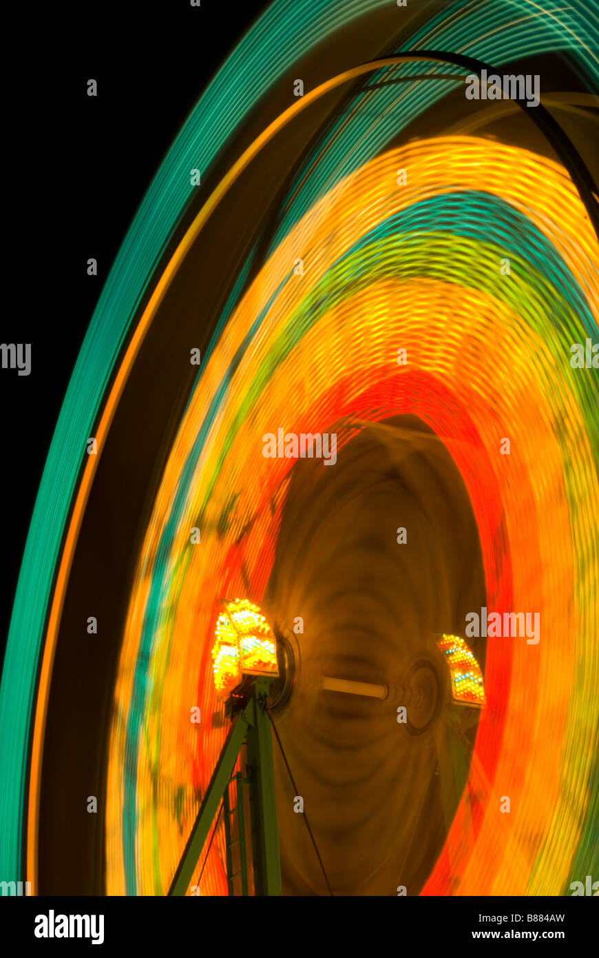 Rotating light lines hi-res stock photography and images - Alamy