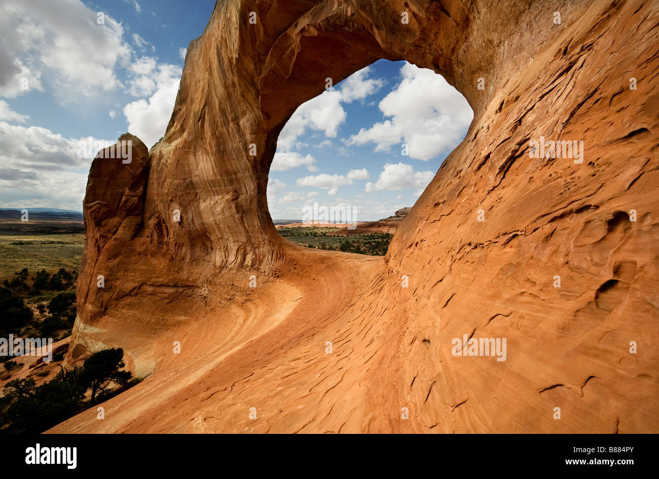 Arch, Wilson Arch Utah Stock Photo - Alamy