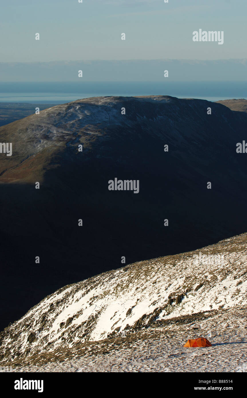 Wild Camping on Kirk Fell Wasdale Illgill Head Wastwater Screes in the ...