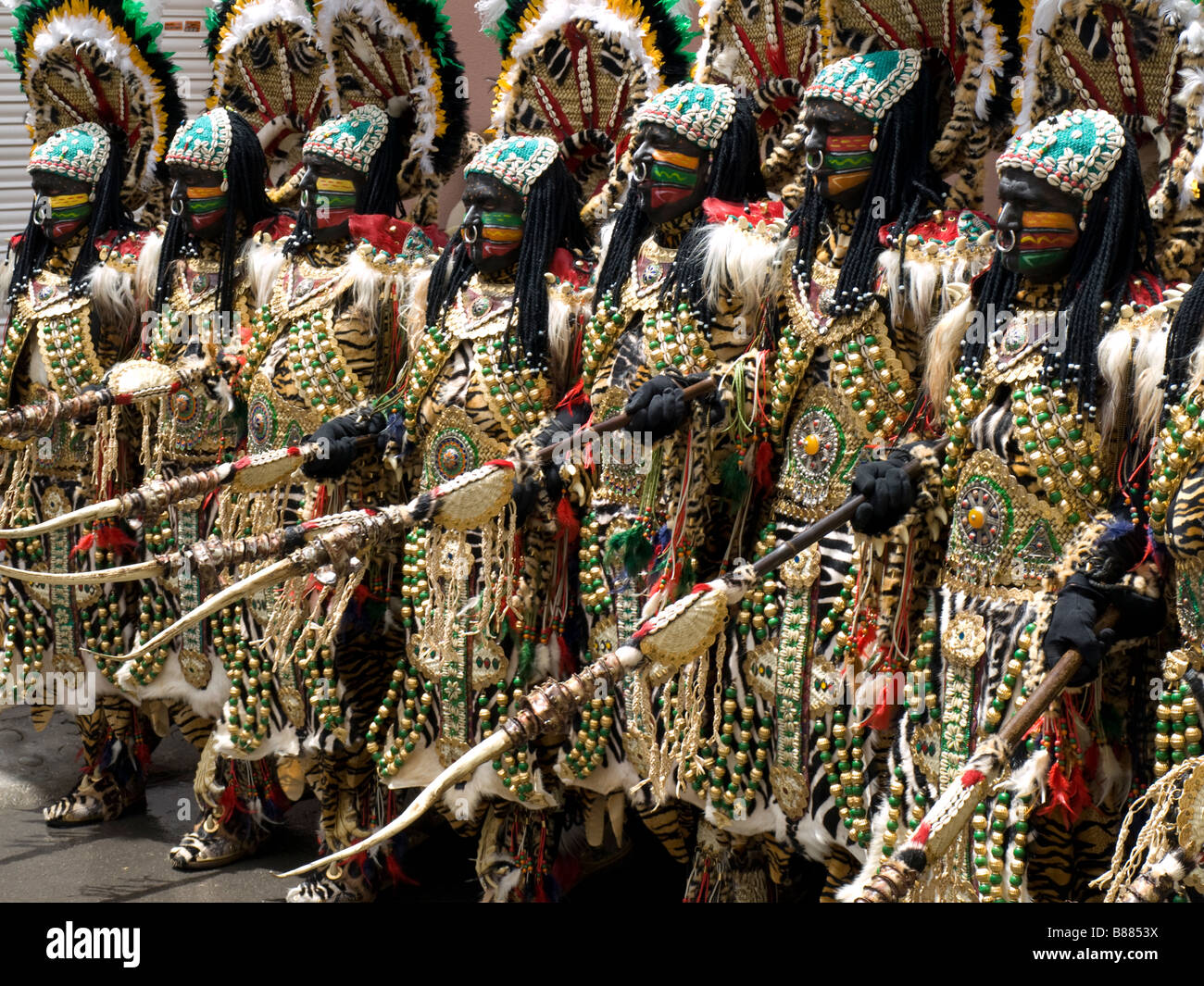 Moors and Christians Parade, Spain Stock Photo - Alamy