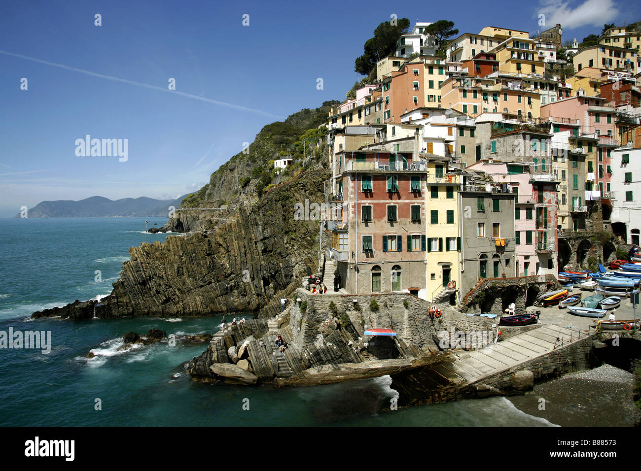Cinque terre villages italy hi-res stock photography and images - Alamy