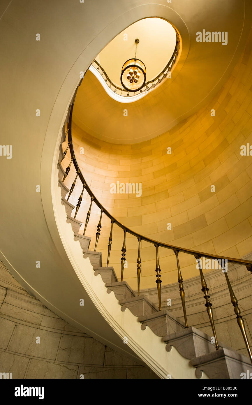 Winding staircases hi-res stock photography and images - Alamy
