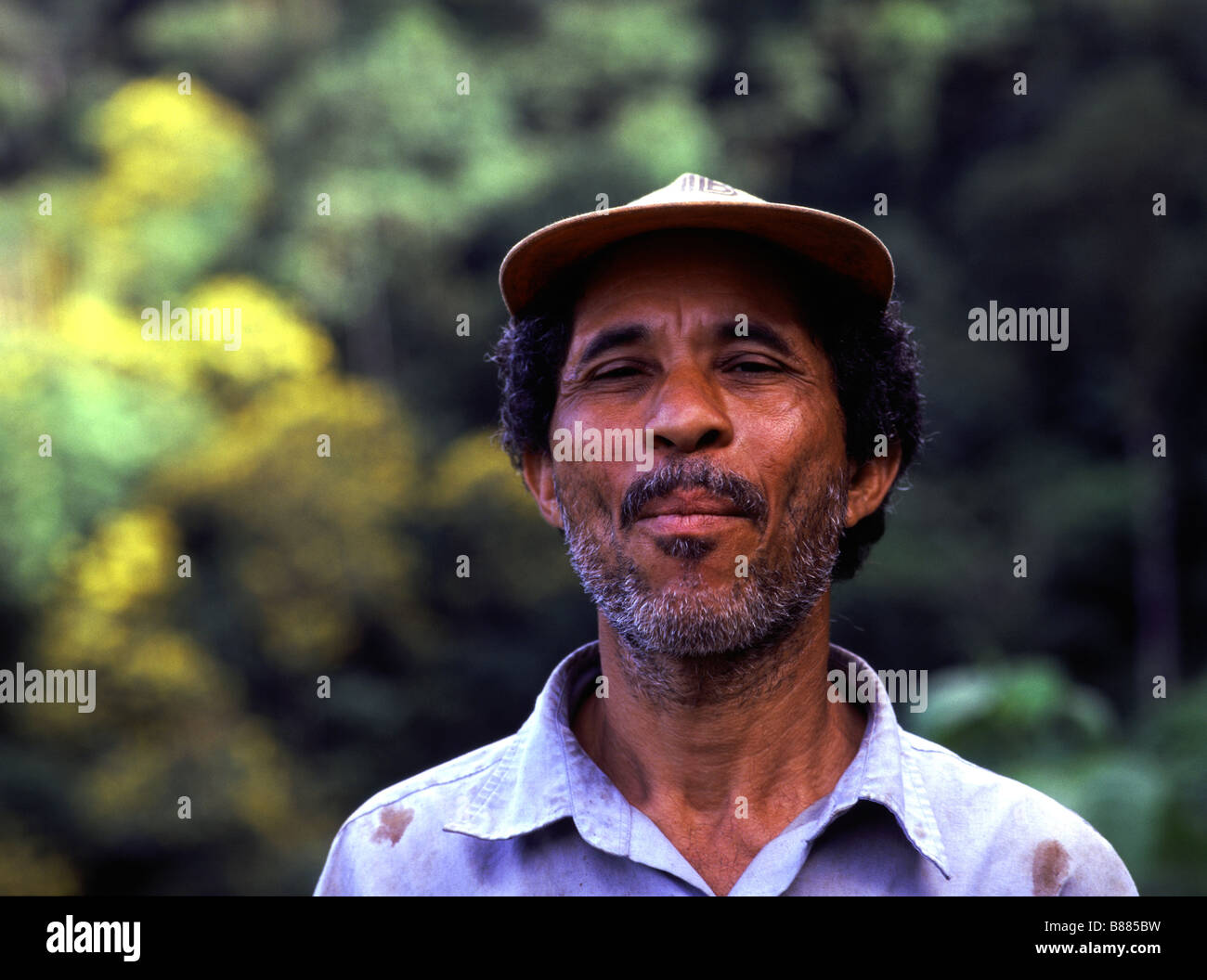 Trinidad man farmer Stock Photo - Alamy