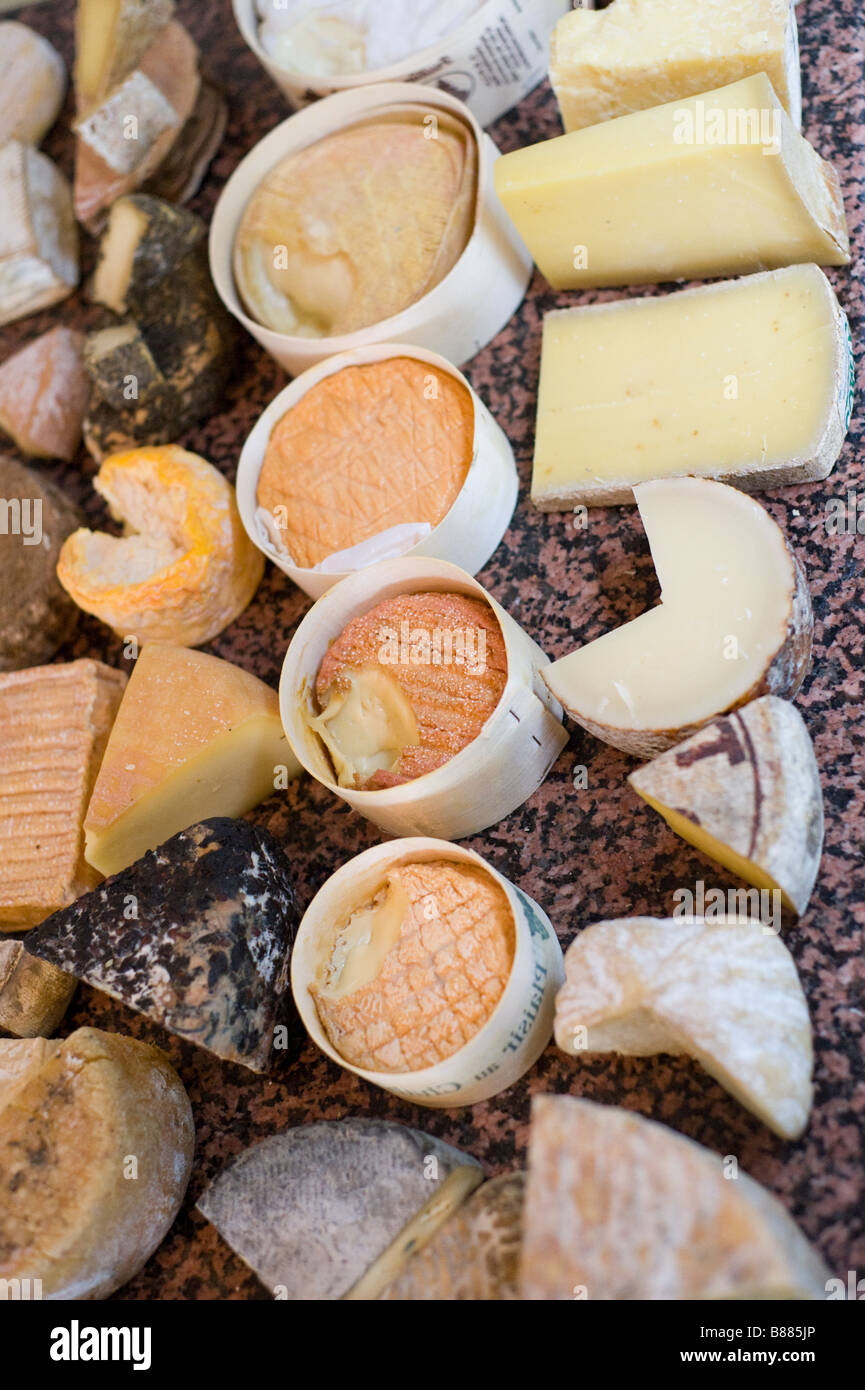 Various cheeses hi-res stock photography and images - Alamy