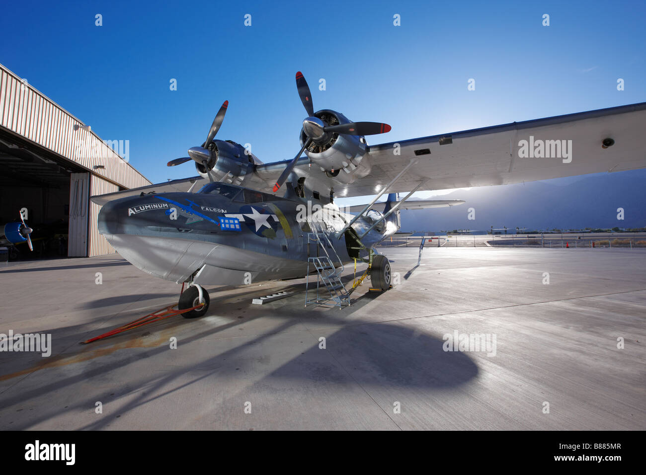 Aluminum Falcon PBY 6A Super Catalina. Palm Springs Air Museum ...