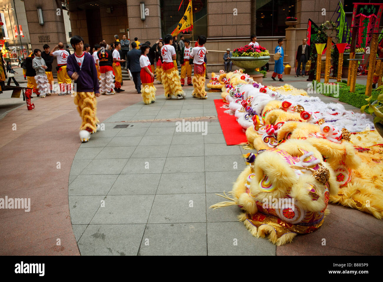 Part of the Chinese Lion Dance activities to celebrate the Lunar New ...