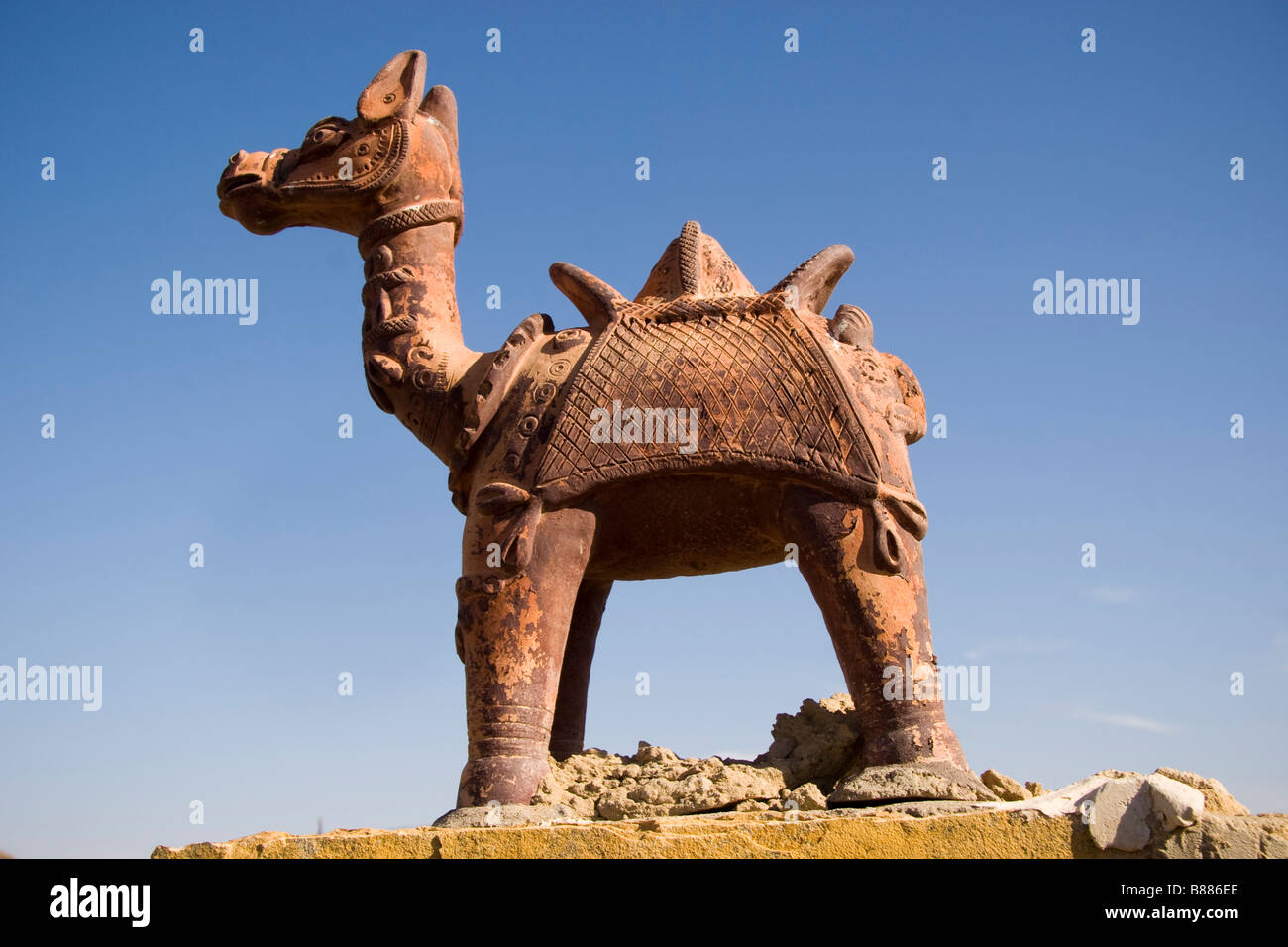 camel sculpture statue Khuri Rajasthan India Stock Photo - Alamy