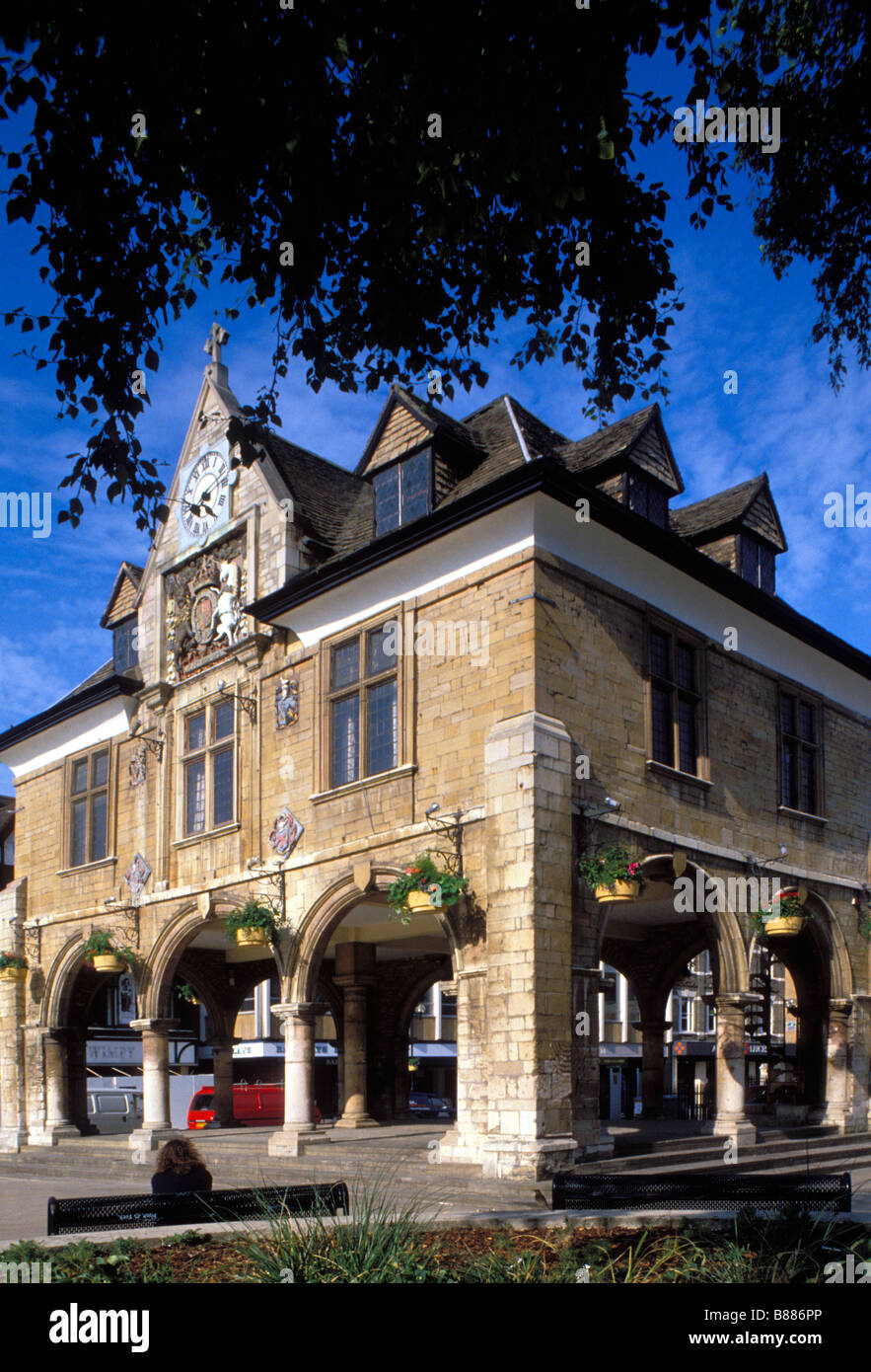 The seventeenth century Guildhall or Butter Cross. Cathedral Square ...