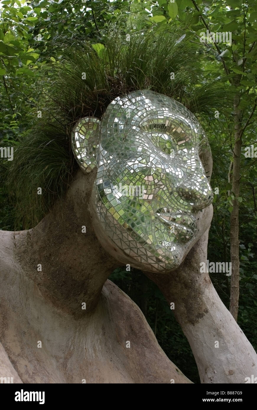 Sculpture at Eden Project Stock Photo - Alamy