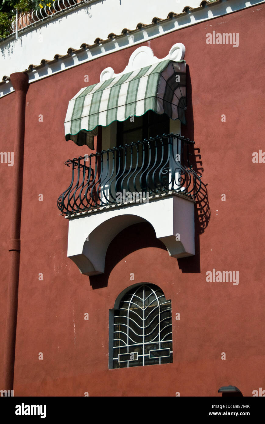 Wrought iron railings italy hi-res stock photography and images - Alamy