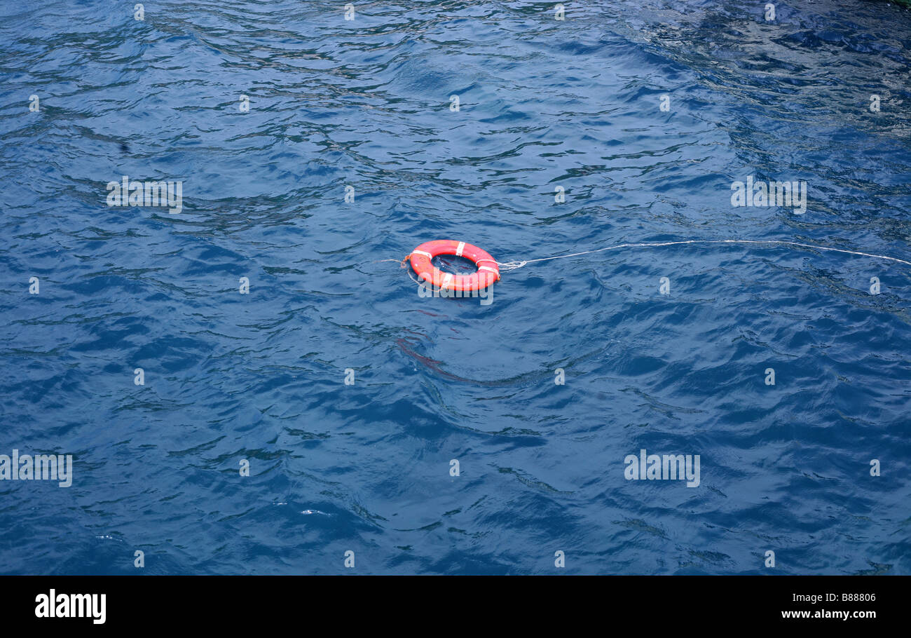 Life saving ring Stock Photo - Alamy