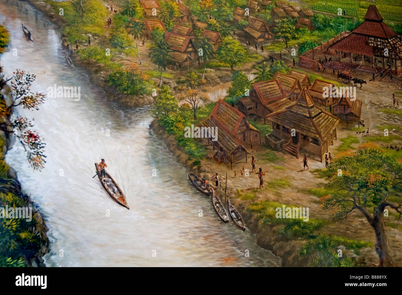 Malacca Malaysia during the Dutch and Portugese Stock Photo - Alamy