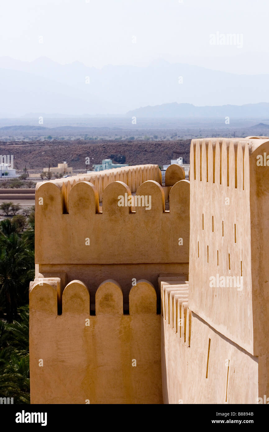 The fort build by Portugese in 16th century on the desert Empty Quarter ...